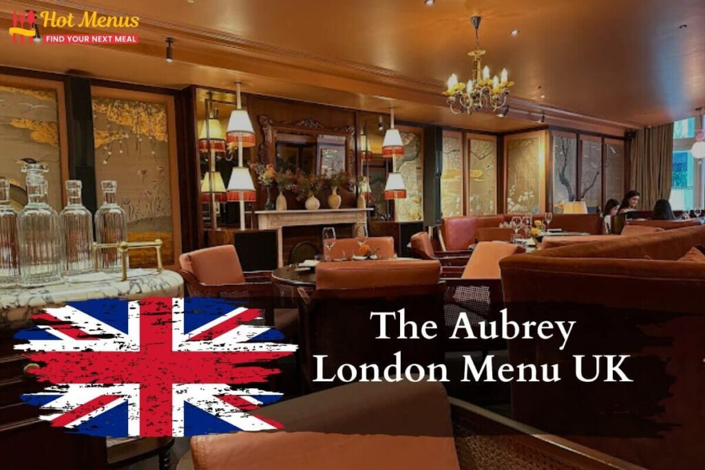 The Aubrey Menu 2025 | Japanese Best Restaurant In London